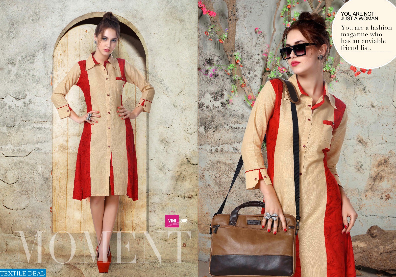 Grace vol-2 Wholesale Classy and Fabulous Ladies kurtis - textiledeal.in