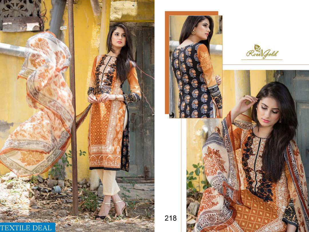 Rvee gold Rumi vol-2 Wholesale Indian Salwar suits - textiledeal.in